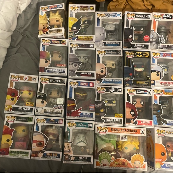 Funko | Toys | 22 Funko Pops In Great Condition Slightly Used All In ...